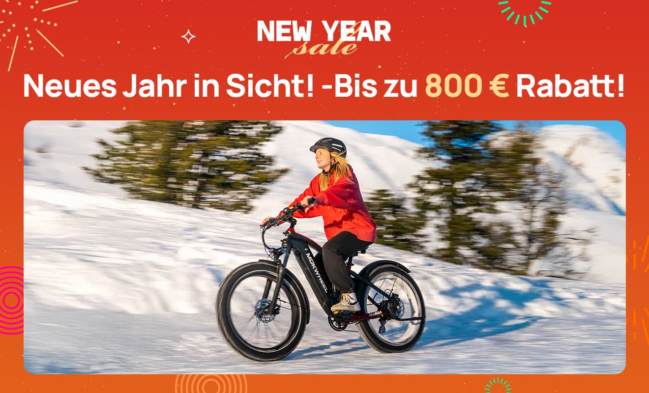 Mokwheel Bestseller-E-Bikes & Neujahrsaktions-Guide
