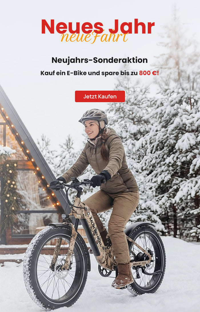 Mokwheel Bestseller-E-Bikes & Neujahrsaktions-Guide
